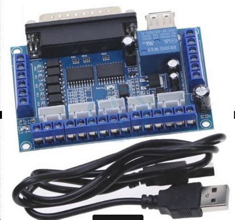 MACH Interface Breakout Board CNC Axis Parallel Port Control Daraz Pk