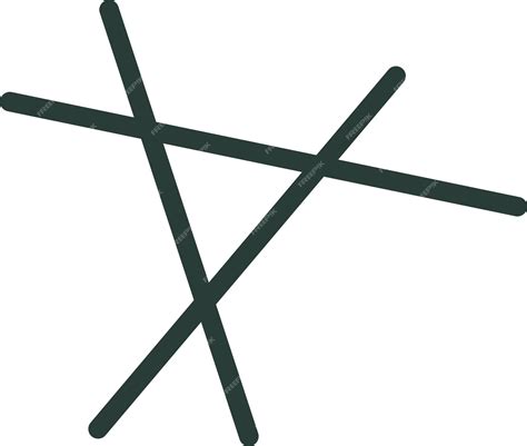 Premium Vector Atomic Star Mid Century Outline