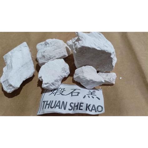 jual 100 g gr gram 煅石膏 duan shi gao cioko processed gypsum fibrosum