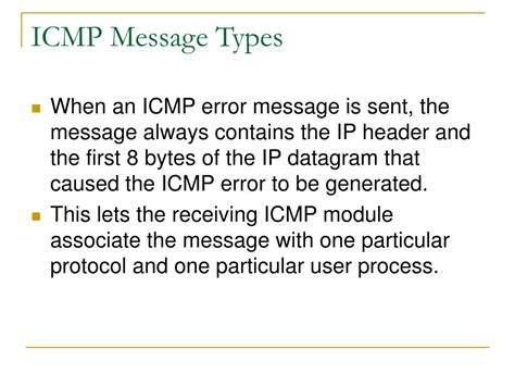 PPT ICMP Internet Control Message Protocol PowerPoint Presentation ID 5181696