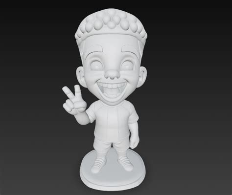 🎨 Lamin Yamal Chibi・ Stl File For 3d Printing・cults