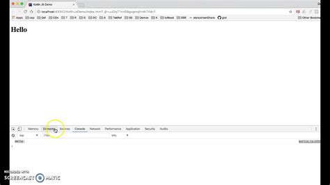 Kotlin Javascript Tutorial Lesson 2 Working With The Dom Part 1