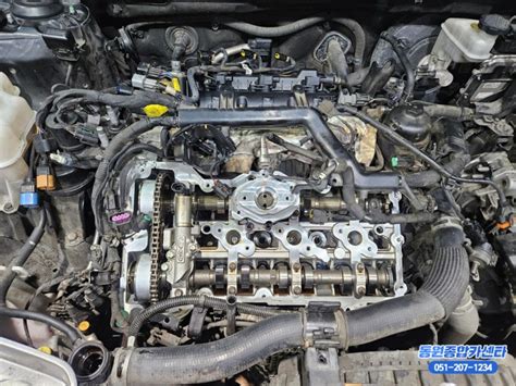 그랜저hg 엔진오일 누유 수리 프론트 케이스 로커암 커버 교체 수리 네이버 블로그