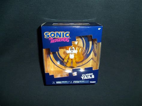Sonic The Hedgehog Classic Tails Action Figure Translucent 25 Tomy Free Ship 1962191594