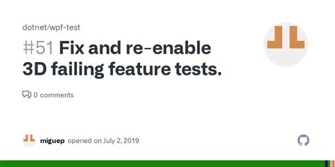 Fix And Re Enable 3d Failing Feature Tests · Issue 51 · Dotnetwpf