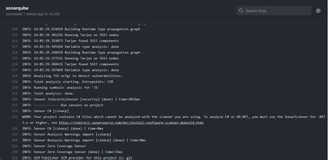 sonarqube integration with dotnet framework apps sonarqube server