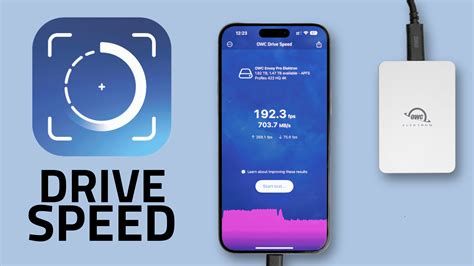 OWC Launches Drive Speed IOS App To Test External Drive Performance On IPhone