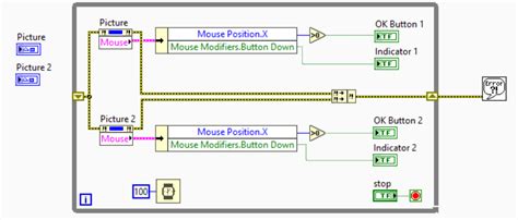 glow buttons when mouse over using labview ni community
