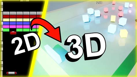 i remade the most famous arcade game in 3d arkanoid 3d devlog