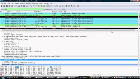 Wireshark UDP YouTube