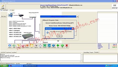 Warung Digital Murah Crack Billing Mikrotik Hotspot