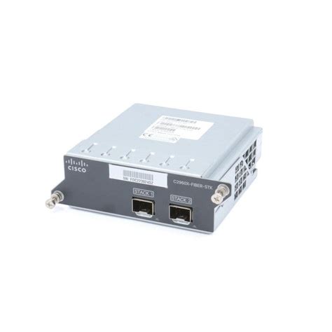 Cisco C2960x Fiber Stk Refurbished