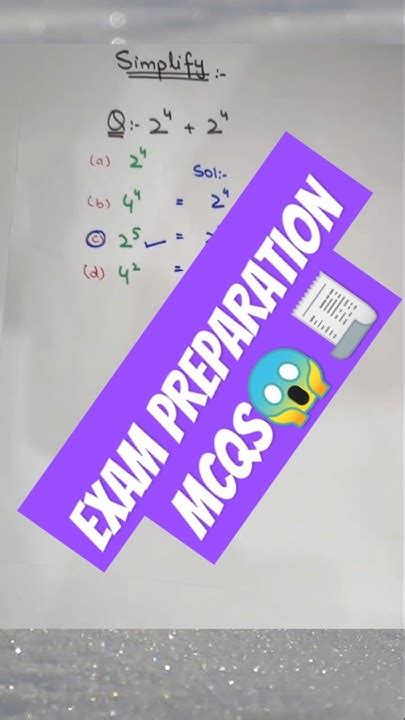 Simplification📝😊 Math Shorts Expression Youtube