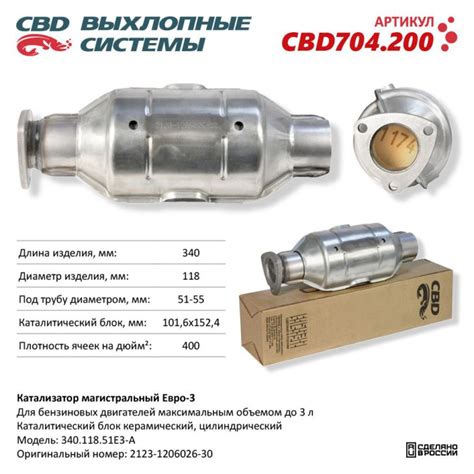 Каталитические нейтрализаторы