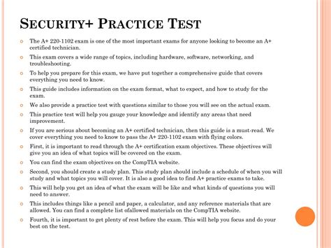 Ppt Security Sy0 601 Practice Test Powerpoint Presentation Free Download Id11662084