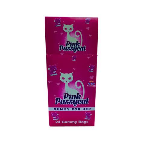 Pink Pussycat Gummies For Her 24 Ct