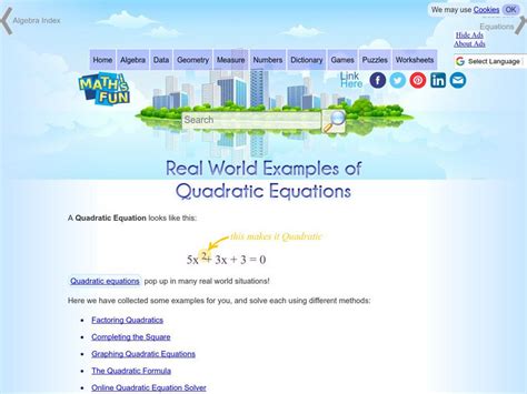 Solving Quadratic Equations By Multiple Methods Worksheet