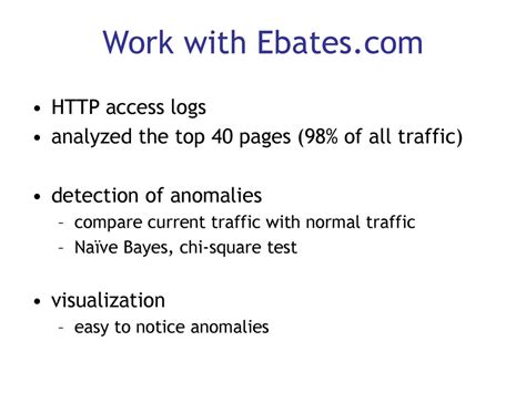 Application Level Logs Visualization And Anomaly Detection Ppt Download