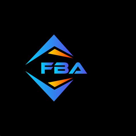 Fba Abstract Technology Logo Design On White Background Fba Creative