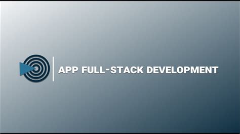 App Full Stack Development Master Project Learnership At Proceedit Company Youtube