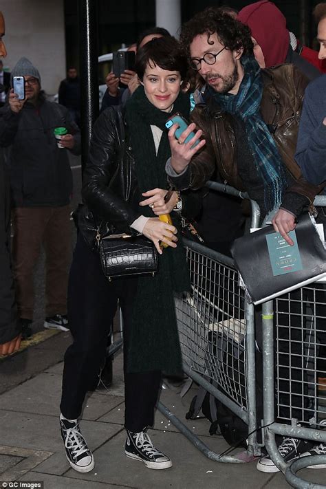 The Crowns Claire Foy Rocks Pixie Cut For Bbc Radio Visit Daily Mail