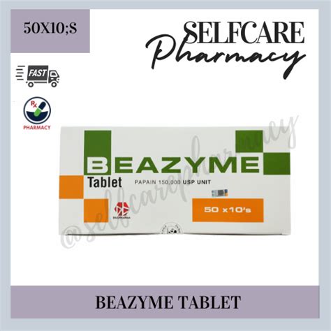 Beazyme Tablet Surut Bengkak 50x10s Shopee Malaysia