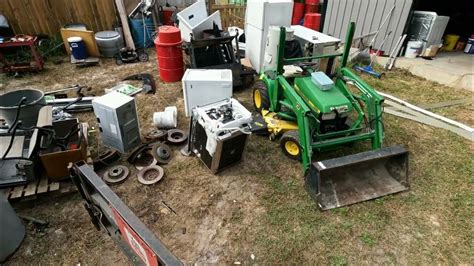 Maximum Capacity Epic Scrap Metal Trailer Load Youtube