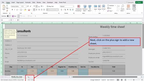 Ready To Use Weekly Timesheet Template For Excel Mark S Excel Tips