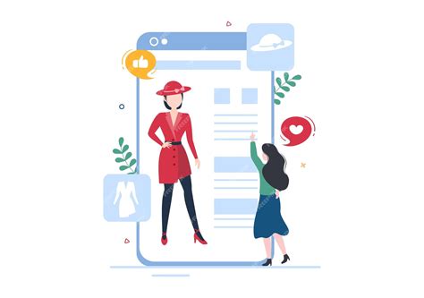 Premium Vector Model Portfolio Illustration With Modeling Agency Manager And Photographer Take