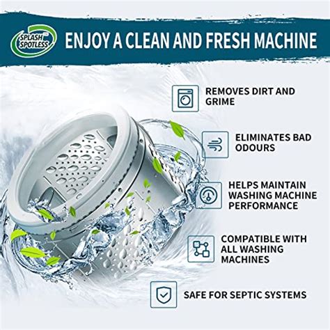 Reviews For Splash Spotless Washing Machine Cleaner Deep Cleaning
