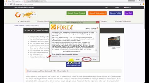 gemforex mt4 tutorials 【download and login to mt4】 youtube