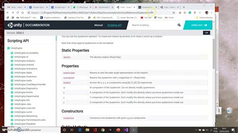 9 2 Unity Quaternions Youtube