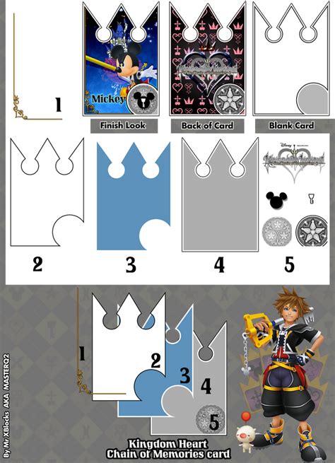 Kingdom Hearts Chain Of Memories Card By Masterq2 On Deviantart