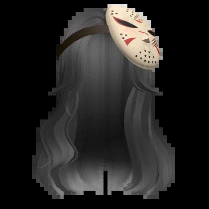 Halloween Grey Hair With Jason Mask Roblox Item Robloxdb