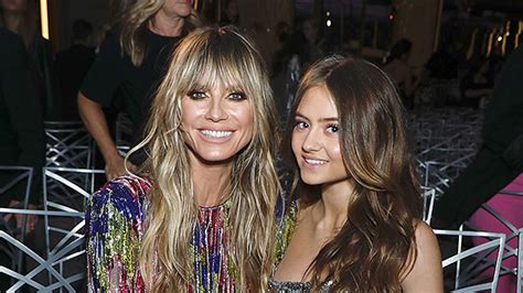 Heidi Klum On Daughter Lenis Modeling Career Details Hollywood Life