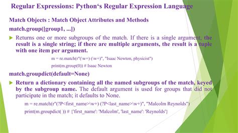 File Handling And Regular Expressions In Python Programming Ppt