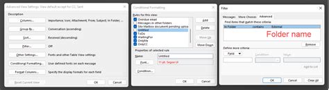 Email Color Code E Mail From Specific Folder Outlook Super User