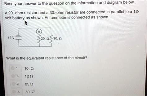 Solved Base Your Answer To The Question On The Information And Diagram