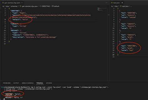 evalcommand prioritizes current schema defaults over previous
