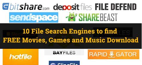 Search Engines To Find Files On Major File Hosting Hotfile
