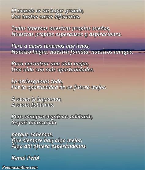 Poemas Sobre La Emigraci N Poemas Online