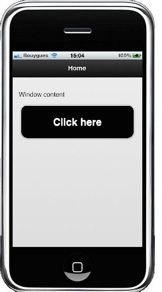 Aspect Of The Clicked Button