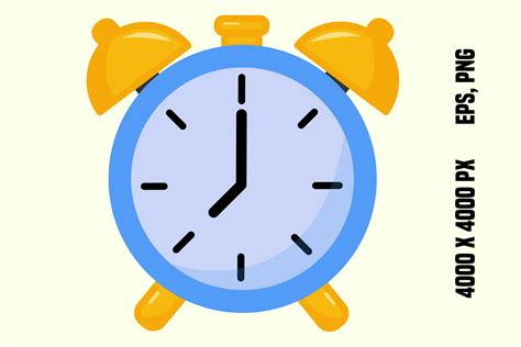 Animated Alarm Clock Clipart