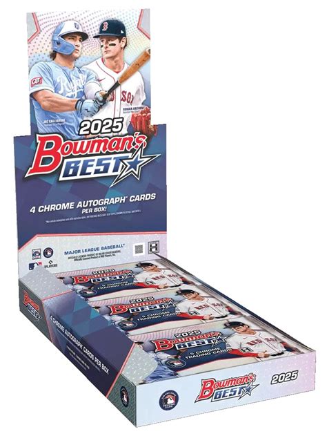 2025 Bowmans Best Baseball Checklist Set Info Boxes Odds