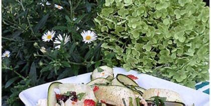 Salade de courgettes crues au haddock facile et rapide découvrez les recettes de Cuisine Actuelle