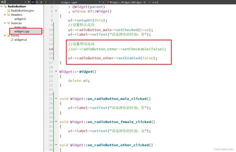 【qt 学习笔记】qt常用控件 按钮类控件 Radio Button的使用及说明 阿里云开发者社区