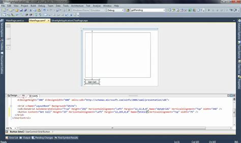 Get Cell Value From Silverlight Datagrid Sample Video Part 1 Youtube
