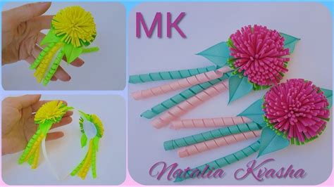 Заколочки из фоамирана со спиральками своими руками МК / DIY - YouTube ...