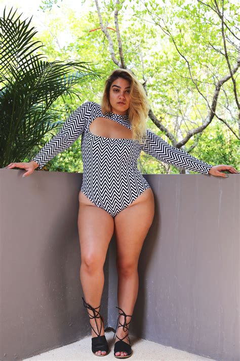 Nadia Aboulhosn Affordable Swimsuits Plus Size Swimsuits Curvy