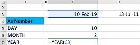 Simple Method To Split Date In Excel